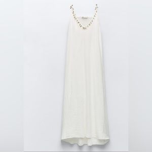 Zara | Dresses | Nwt Zara Shell Crochet Dress Xs | Poshmark